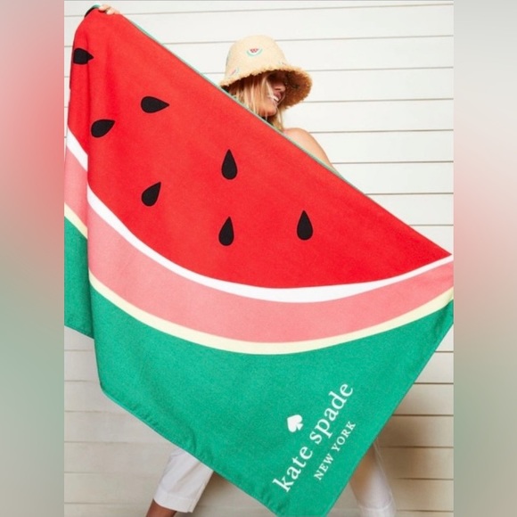 kate spade | Bath | Kate Spade Watermelon Beach Towel Oversized Brand ...